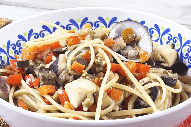 Spaguetti con mariscos